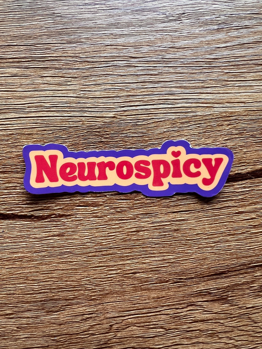Neurospicy Vinyl Sticker - Etsy