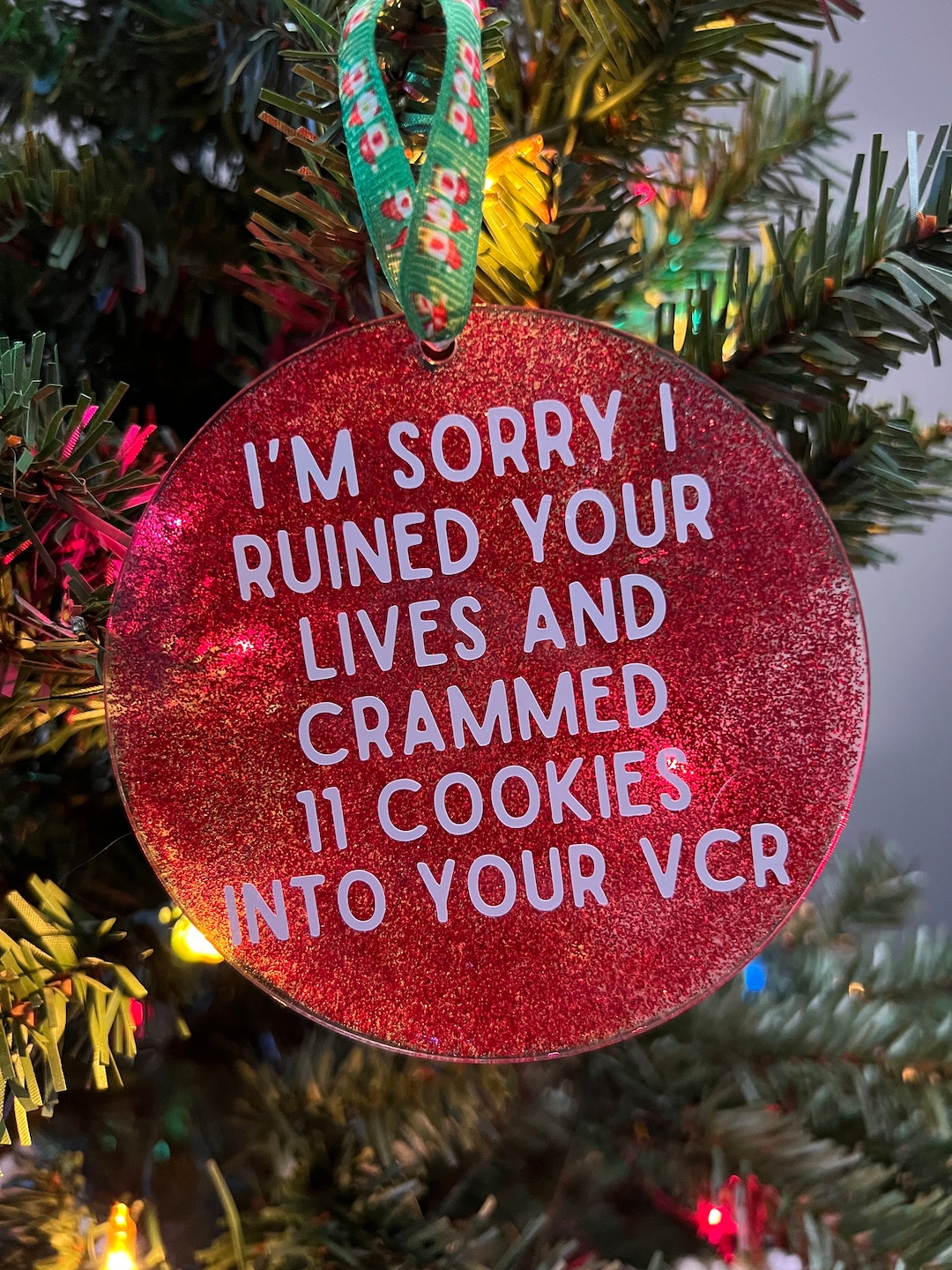 I'm Sorry I Ruined Your Lives and Crammed 11 Cookies Into Your VCR Elf ...