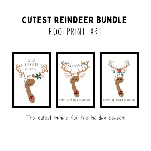 Christmas Handprint Craft - Etsy
