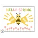 Spring Easter Handprint Art Bundle: Toddler Crafts (digital Download ...