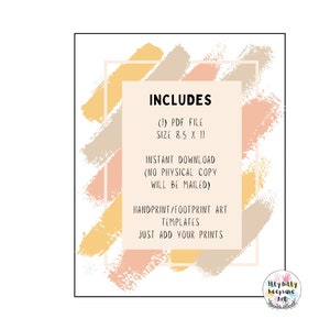 Christmas in July Handprint Craft Printable Template / Summer Crafts ...