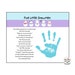 Snowmen Handprint Art Craft Template / DIY Winter Five Little Snowmen ...