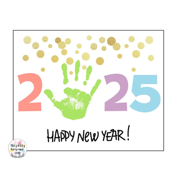 New Year Preschool Craft - Etsy