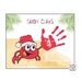 Christmas in July Handprint Craft Printable Template / Summer Crafts ...