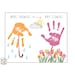 Five Little Flowers Handprint Template / DIY Printable Spring Craft ...