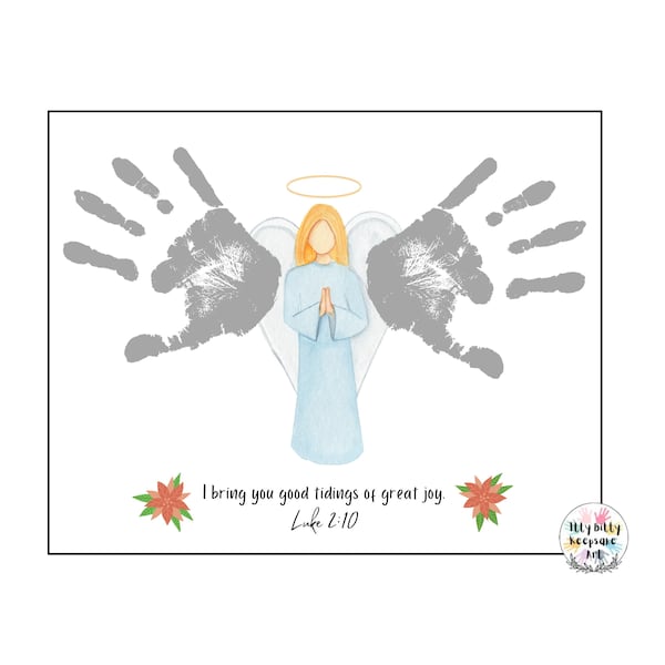 Christmas Angel Art - Etsy