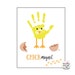 Chick Magnet Handprint Art Craft / Easter / Seasonal Preschool Crafts ...