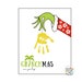 Christmas in July Handprint Craft Printable Template / Summer Crafts ...