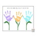 Spring Flowers Handprint Craft / Preschool Crafts / Toddler Activity ...