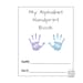 Alphabet Handprint Art: DIY Kids Activity / Learning Letters ABC Book ...