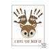 Valentines Day Handprint Art / Love Heart Handprint Craft / Seasonal ...