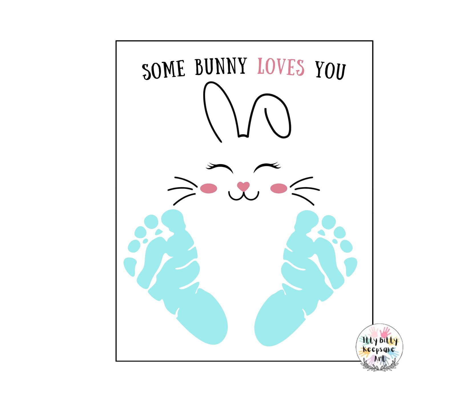 Spring Easter Handprint Art Bundle: Toddler Crafts (digital Download ...