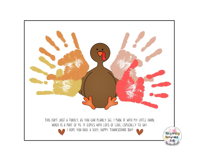 Pumpkin Poem Handprint Art: Fall Halloween Keepsake (digital Download ...
