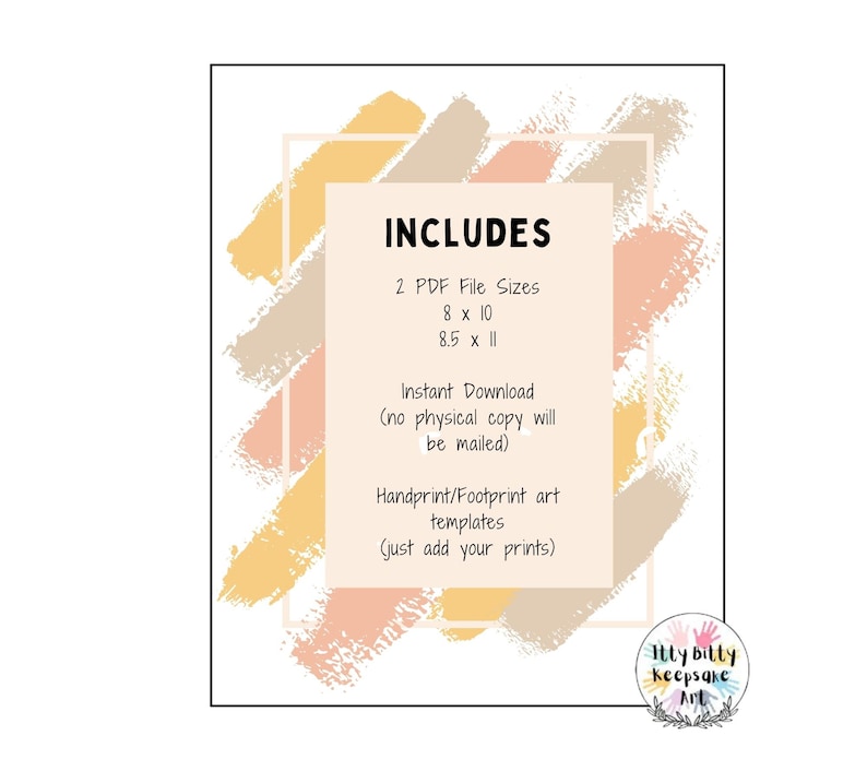 You Are My Sunshine Handprint Art: Toddler Keepsake (PDF) - Etsy