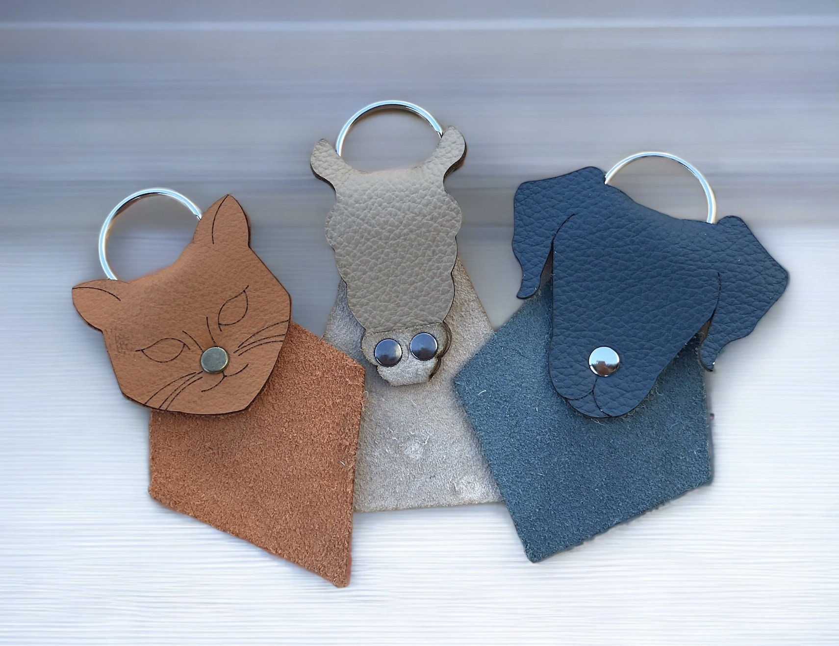 Leather Key Ring Digital File Leather Key Ring SVG Rearview Mirror ...