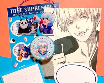 Jjk Sticker Sheet - Etsy