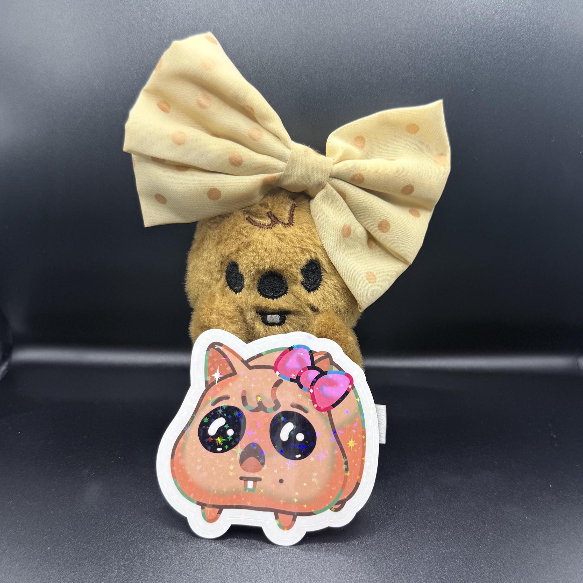Han Sad Hamster Meme Stray Kids Skzoo 3" Holographic Vinyl Sticker ...