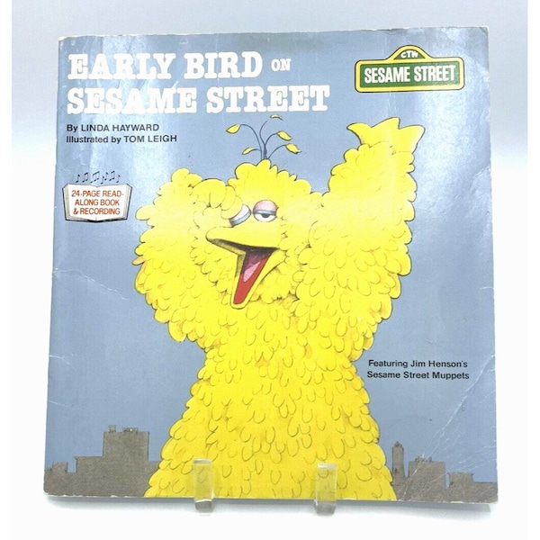 Sesame Street Book and Record - Etsy