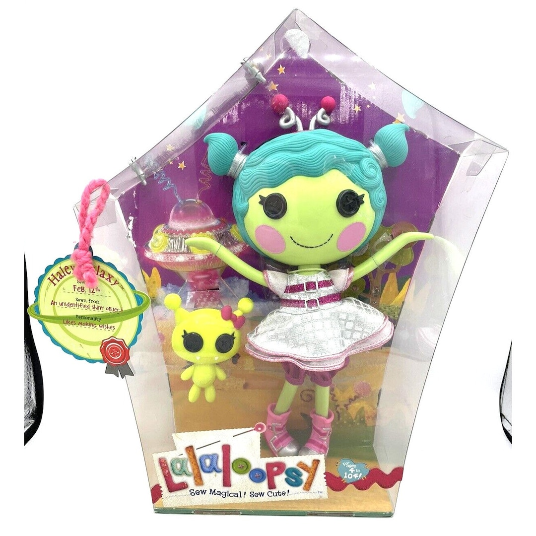 Original MGA Lalaloopsy 12" Doll Haley Galaxy Character W/ Pet Alien ...