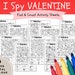 I Spy Valentine's Day Coloring Pages Print and Play Kids Find and Count ...