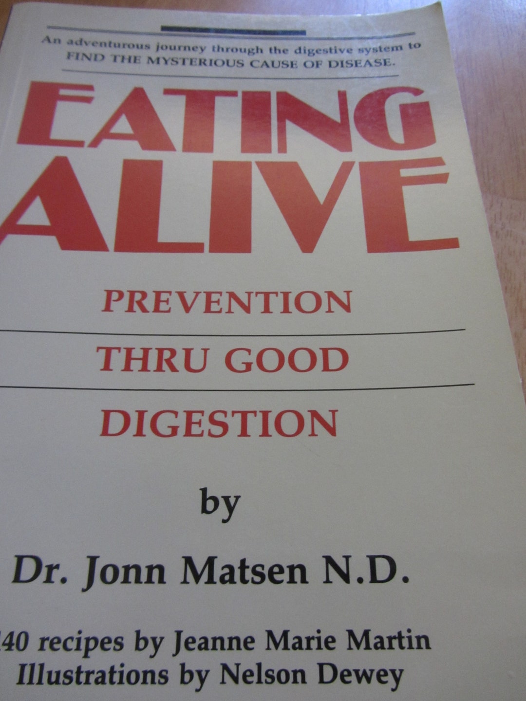 Cookbook Eating Alive in PAPERBACK 2008 - Etsy