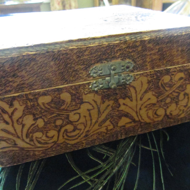 Pyrography Box - Etsy
