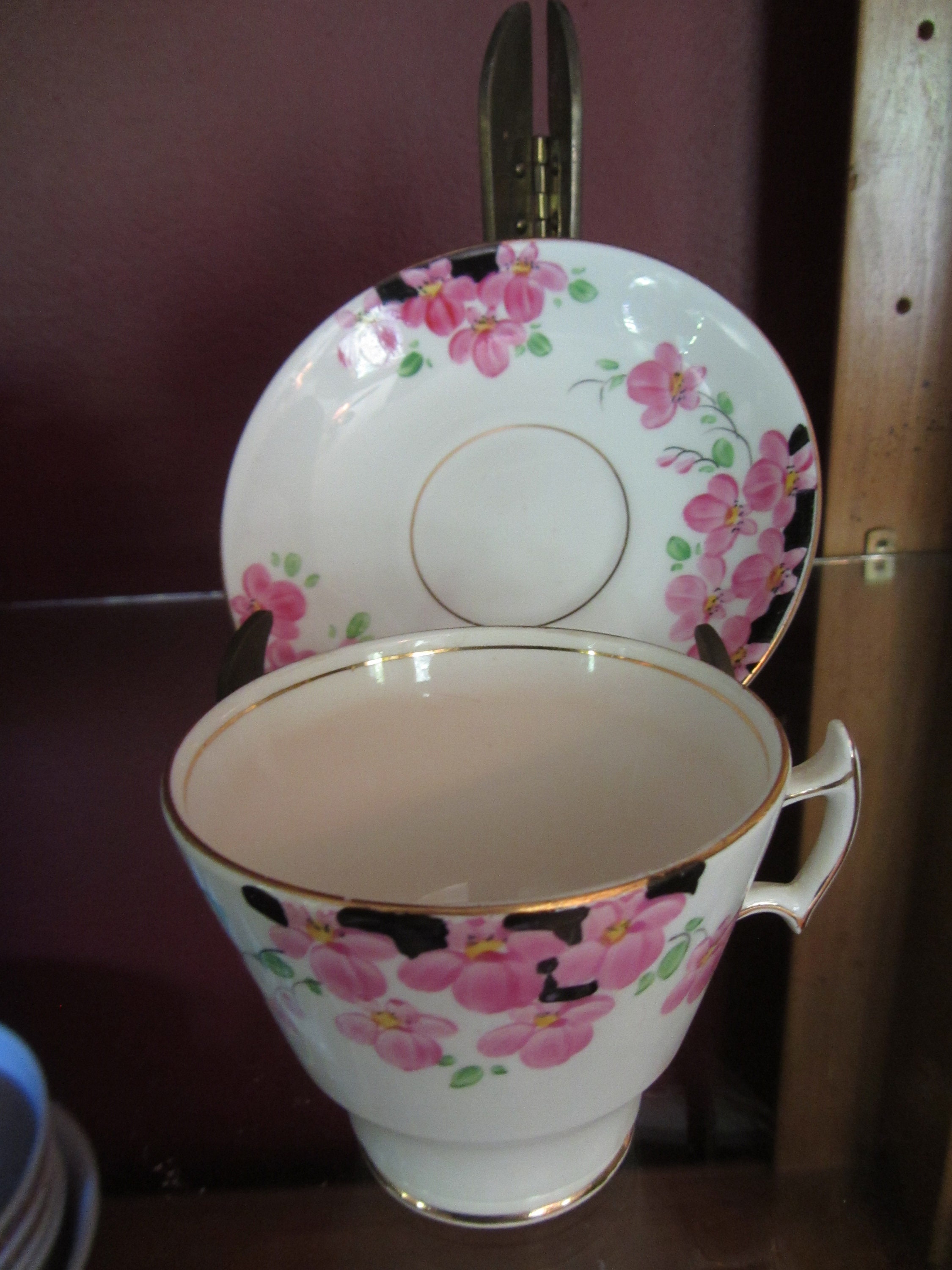 Vintage Phoenix Bone China Teacup and Saucer T.F.S LTD - Etsy