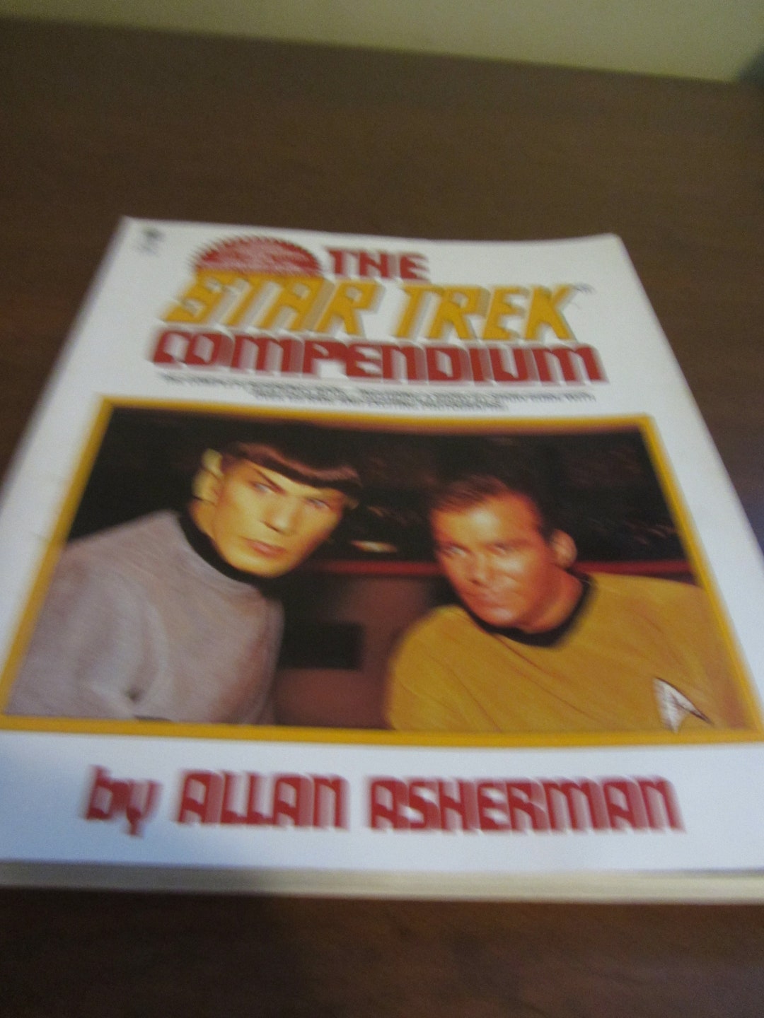 Vintage Book Softbound the Star Trek Compendium by Allan Asherman 1993 ...