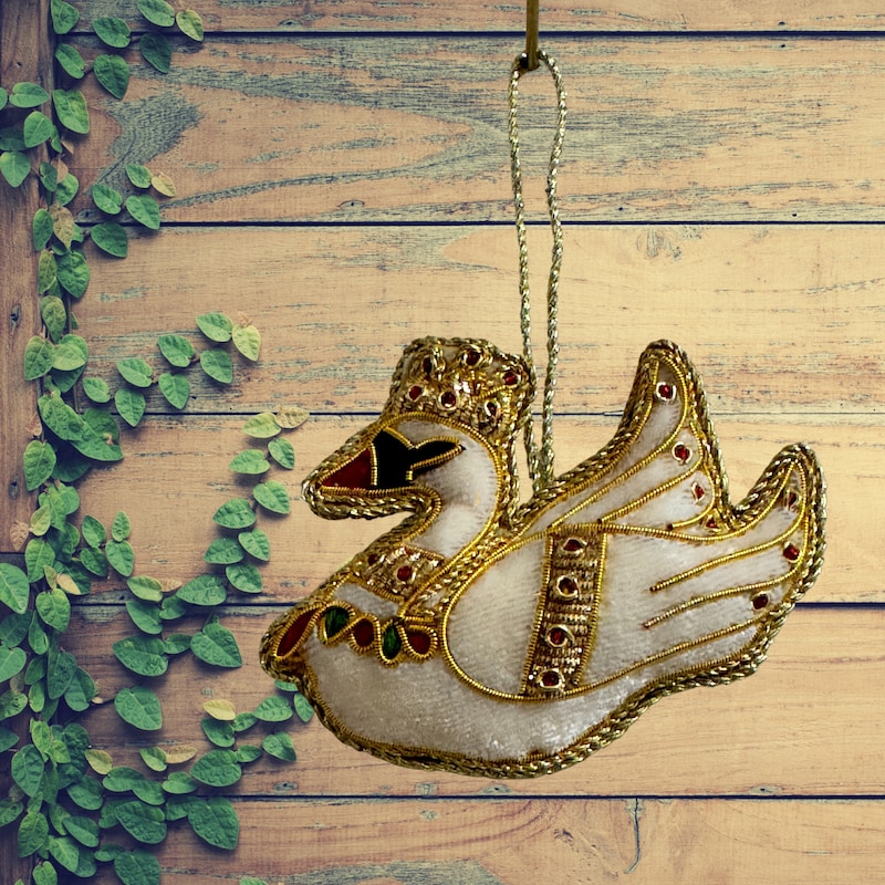 Swan Ornament - Etsy