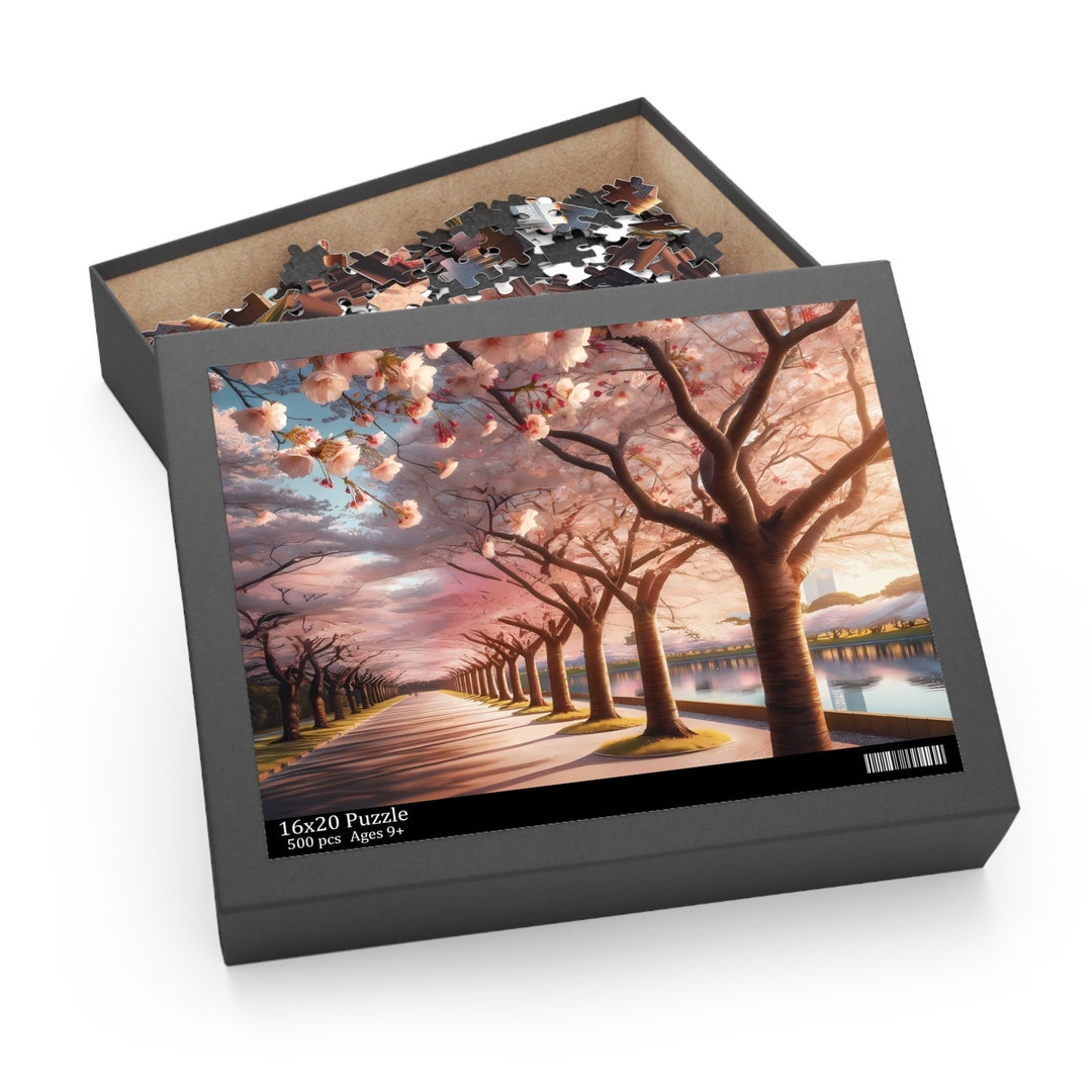 Spring Cherry Blossom Festival Potomac Puzzle, Cherry Blossom Trees ...