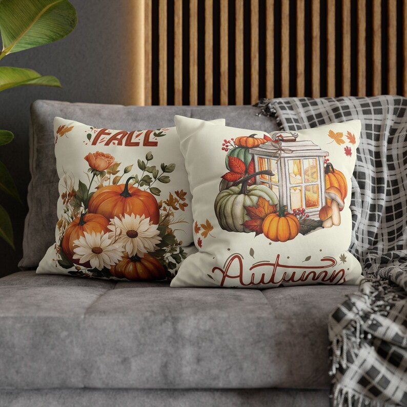 Autumn Leaves Decor, Fall Aesthetic Pillowcase, Fall Pillow Cover ...