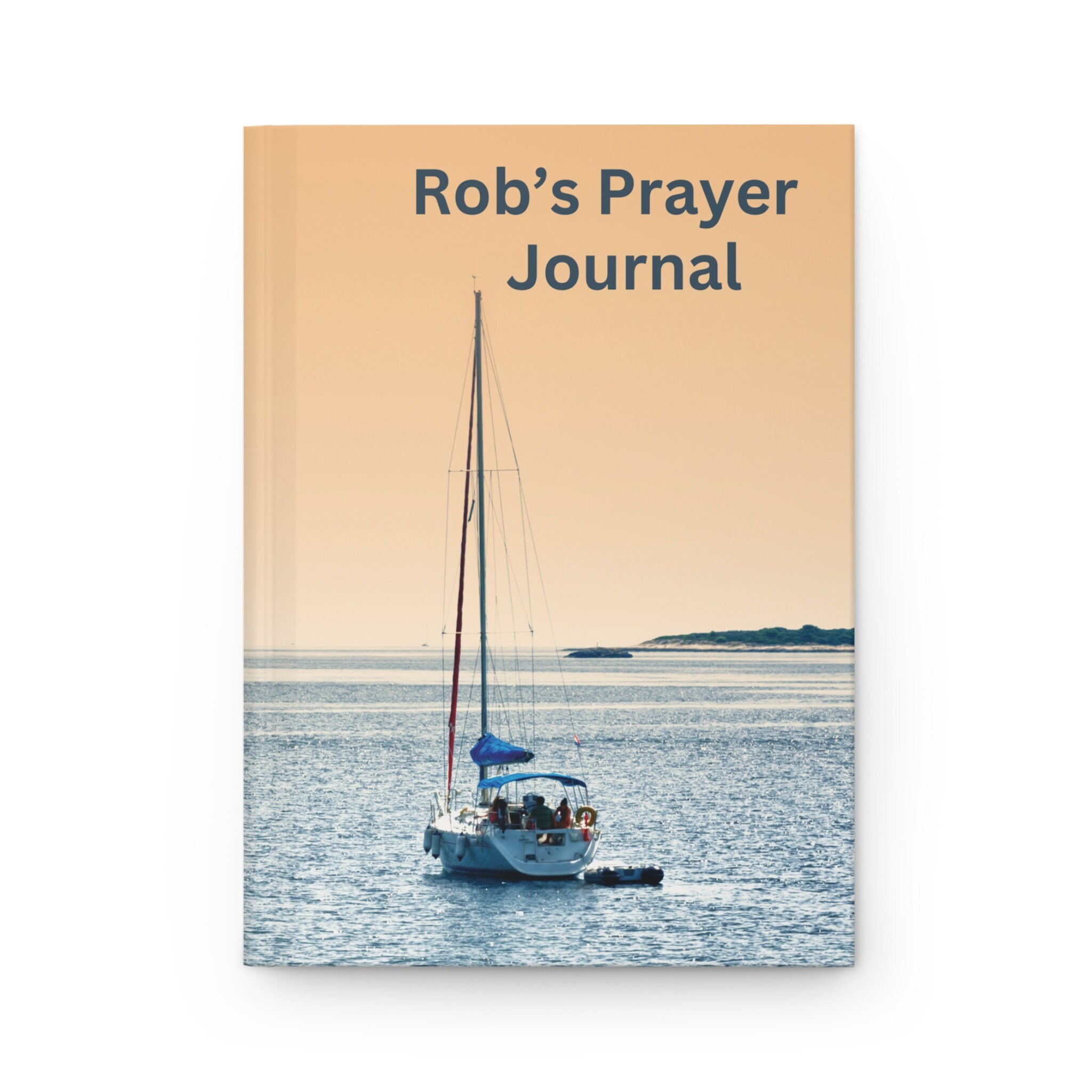 Custom Sailing Prayer Journal, Father's Day Journal, Custom Notebook ...