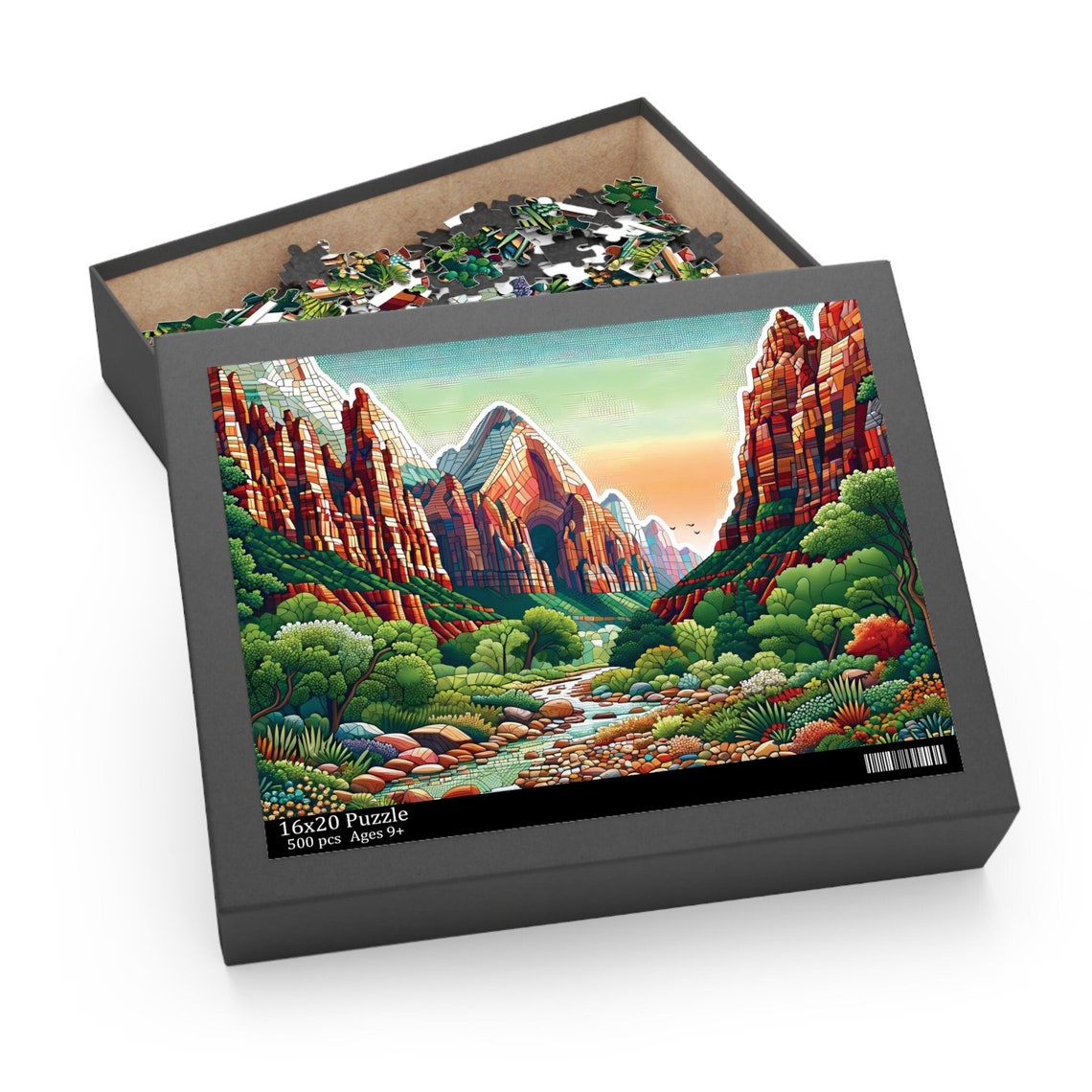 Zion National Park Puzzle, Utah Keepsake, Zion Souvenir, Zion Park Utah ...