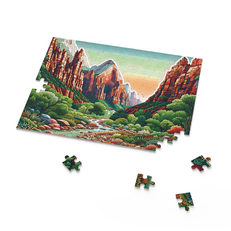 Zion National Park Puzzle, Utah Keepsake, Zion Souvenir, Zion Park Utah ...