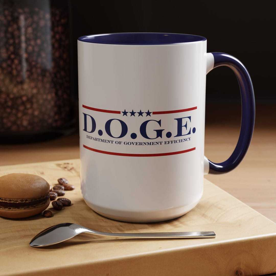 DOGE Political Coffee Mug, Perfect Gift for Parents, Elon Trump Mug for ...