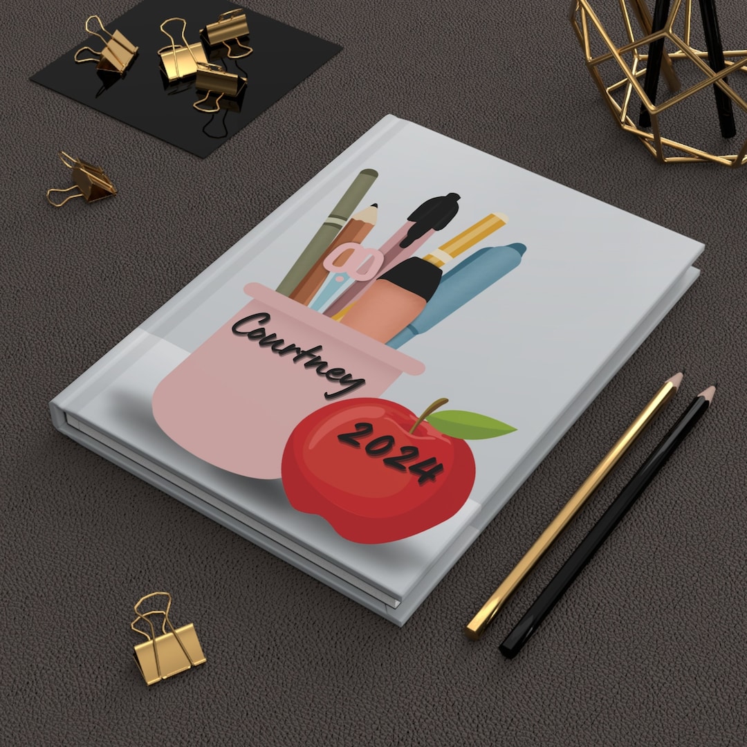 Personalized Teacher Journal, Teacher Christmas Gift, Teacher ...