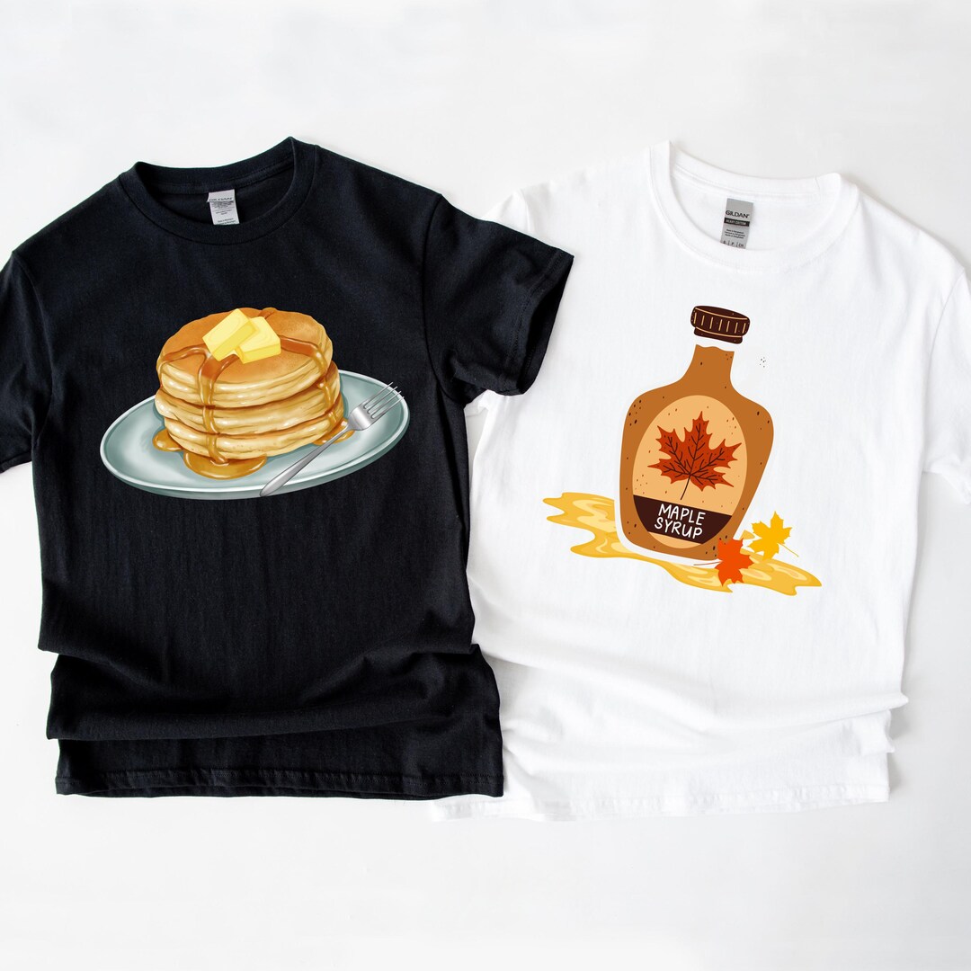 Pancake, Syrup, & Butter Group Halloween Costume, Pancake T-shirt ...