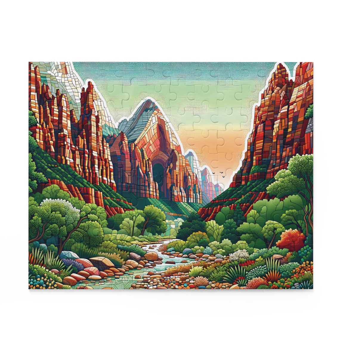 Zion National Park Puzzle, Utah Keepsake, Zion Souvenir, Zion Park Utah ...