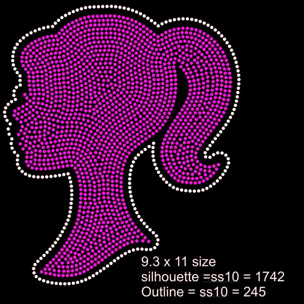 Black Barbie Rhinestone - Etsy