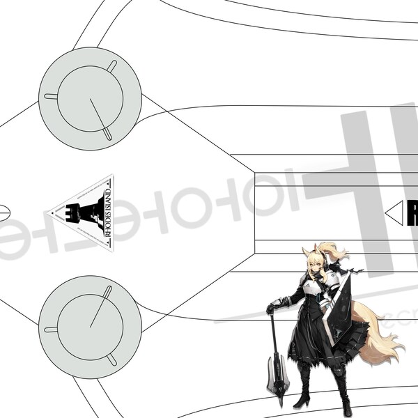 Arknights Template - Etsy