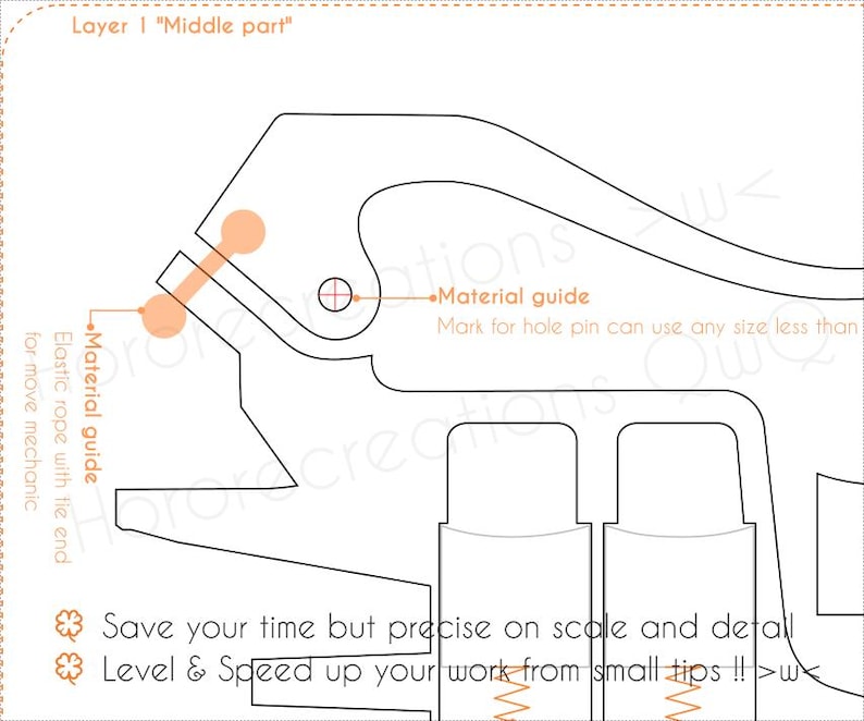 Titan Combat Movement Equipment Gear | Inspire Cosplay PDF Pattern ...
