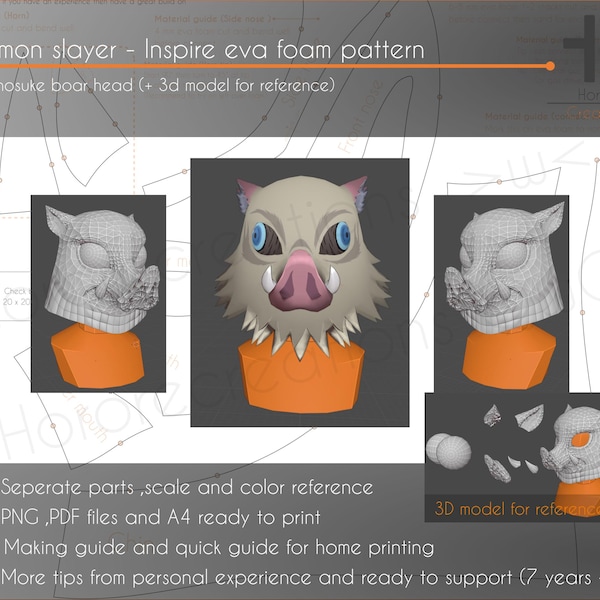 Inosuke Demon Slayer Cosplay - Etsy