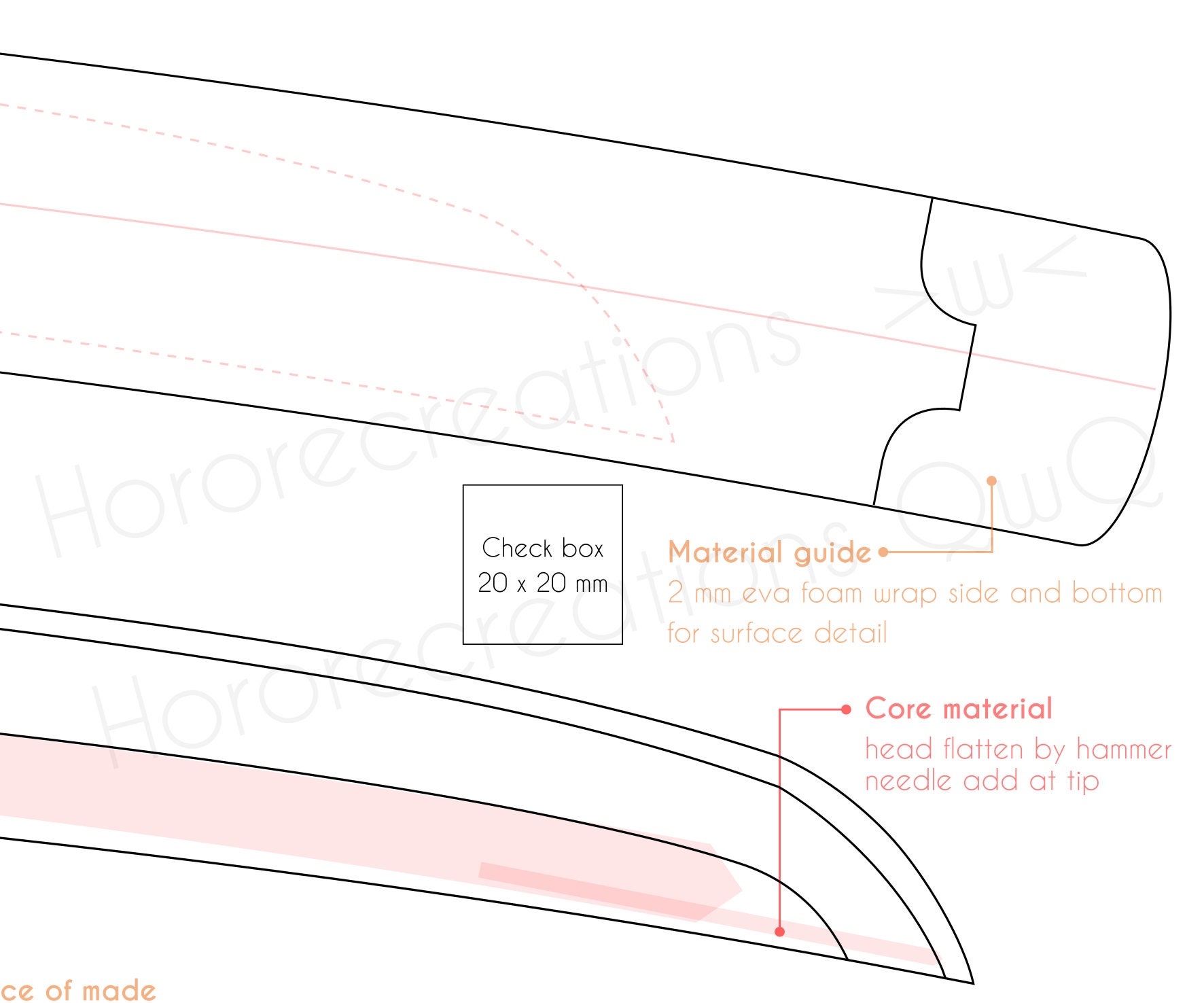 Anime Protagonist Katana New Black Sword With Fire Tsuba Cosplay ...