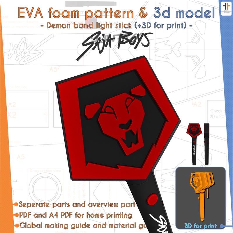 Kpop Demon Hunter Wand - Etsy