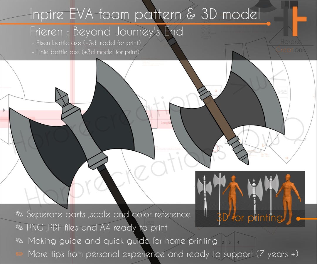 Eisen and Linie Warrior Battle Axe Sousou No Frieren frieren: Beyond ...