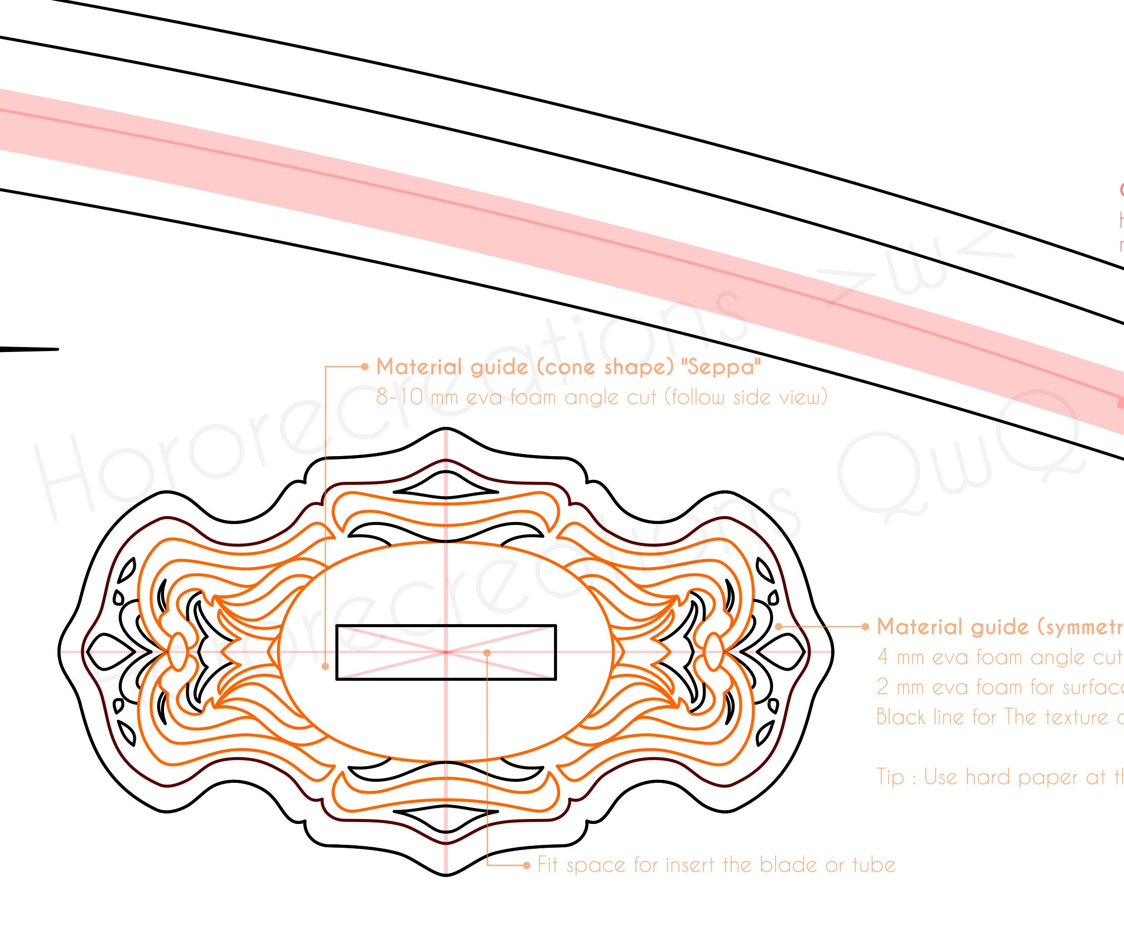 2B Virtuous Contract Katana Nier Automata Cosplay Pattern&template - Etsy