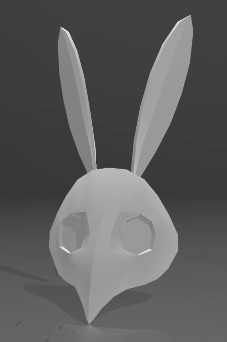 Abyss Mage Mask pattern and 3D Model Genshin Impact Cosplay Pattern ...