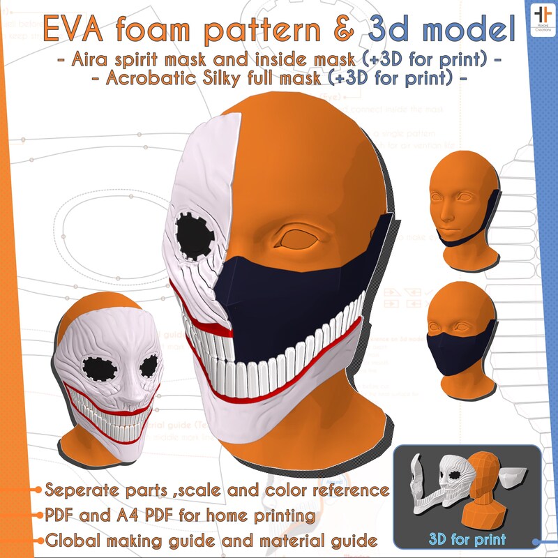Okarun Mask - Etsy