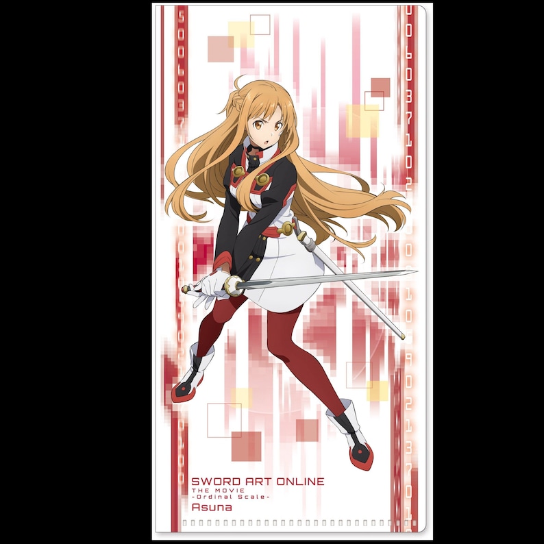 Cosplay Pattern&template Asuna Sword SAO Ordinal Scale - Etsy UK