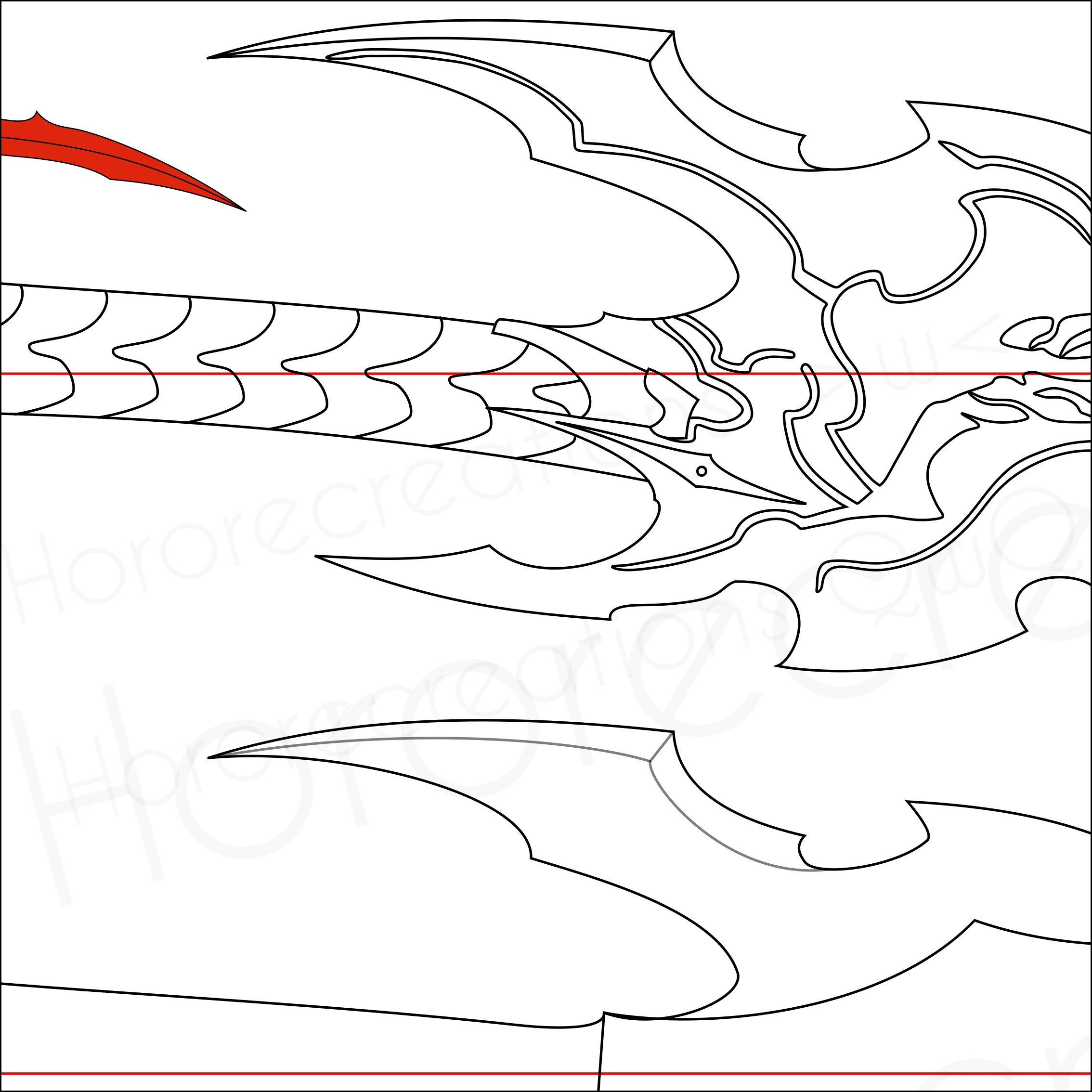 Dungeon Dual Daggers kamish Wrath Daggers Solo Leveling Cosplay Pattern ...